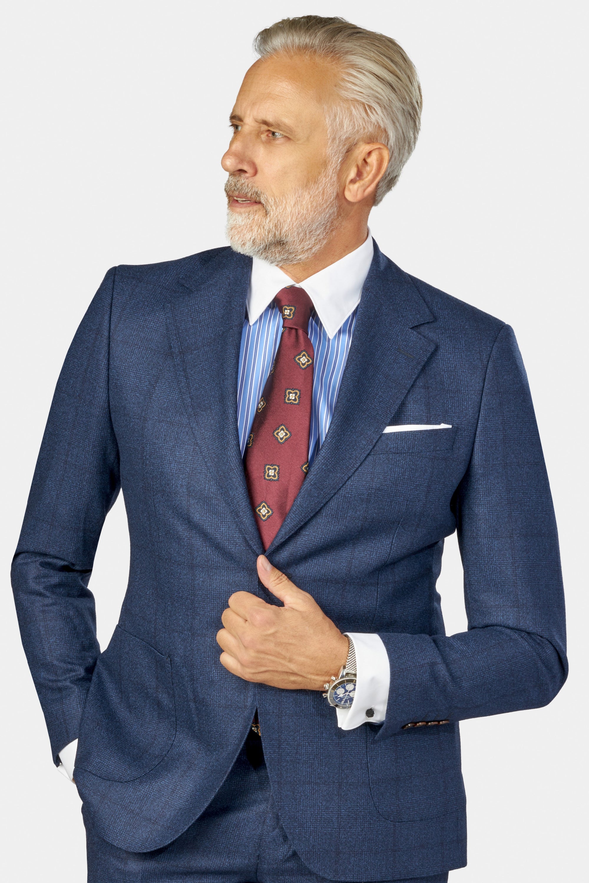 Navy Prince of Wales jakke – Deerest Copenhagen