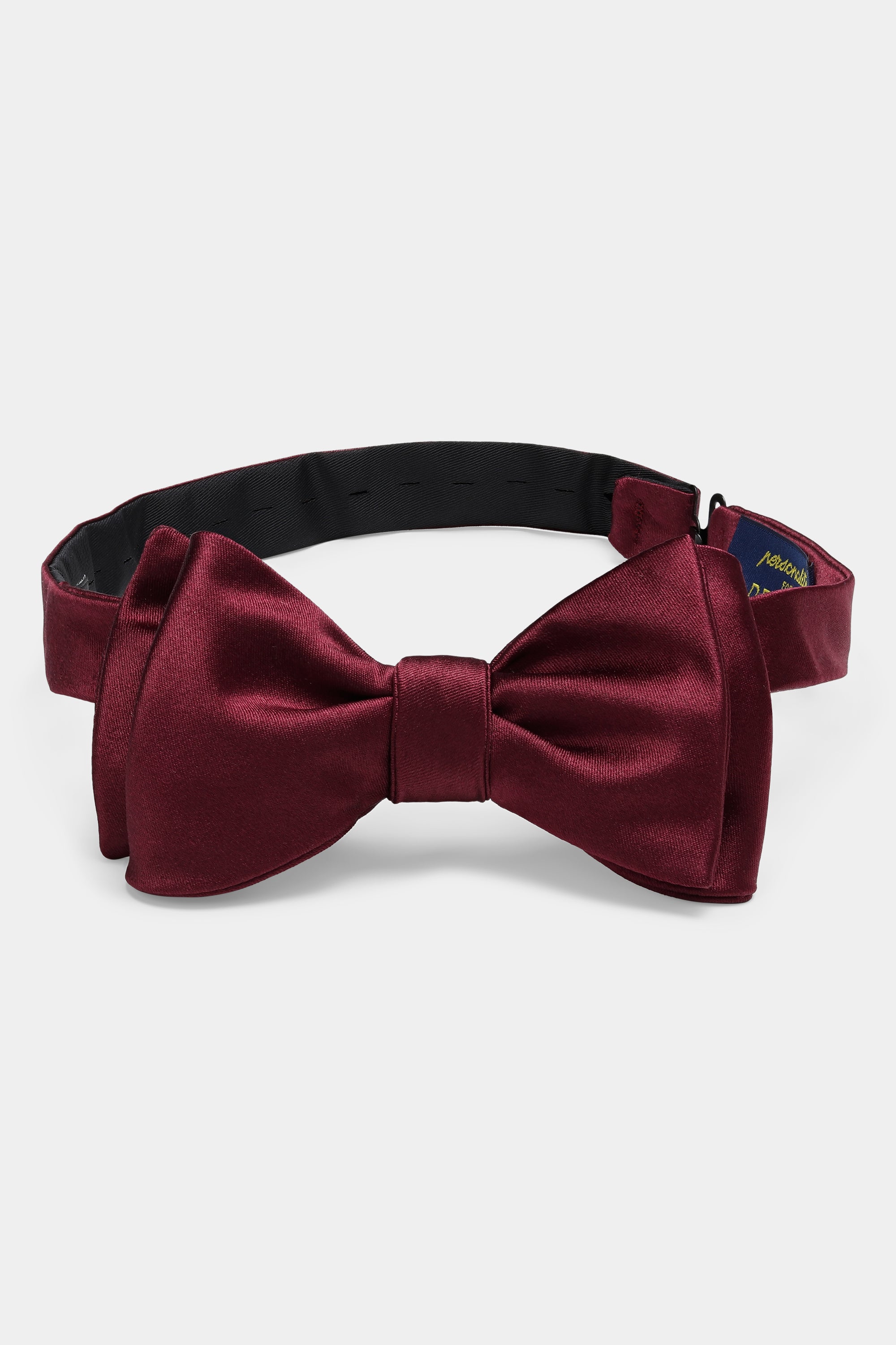 Bordeaux satin silke butterfly | Deerest Copenhagen